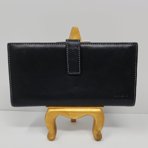 Lodis | Bags | Lodis Black Luxury Leather Wallet | Poshmark